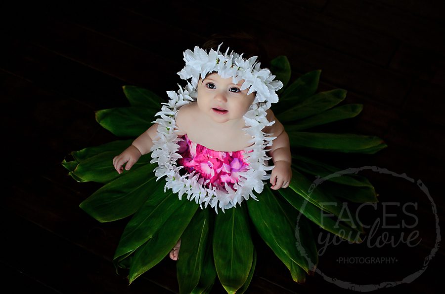 Hula Baby {7 Months Old} » Faces You Love Photography
